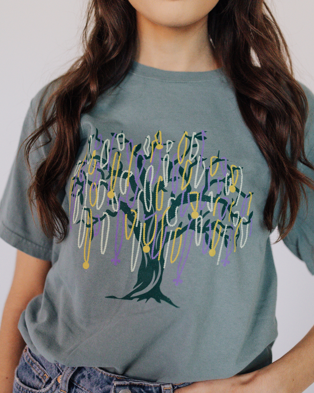 Mardi Gras Bead Tree | Mardi Gras Shirts – Sweet Baton Rouge