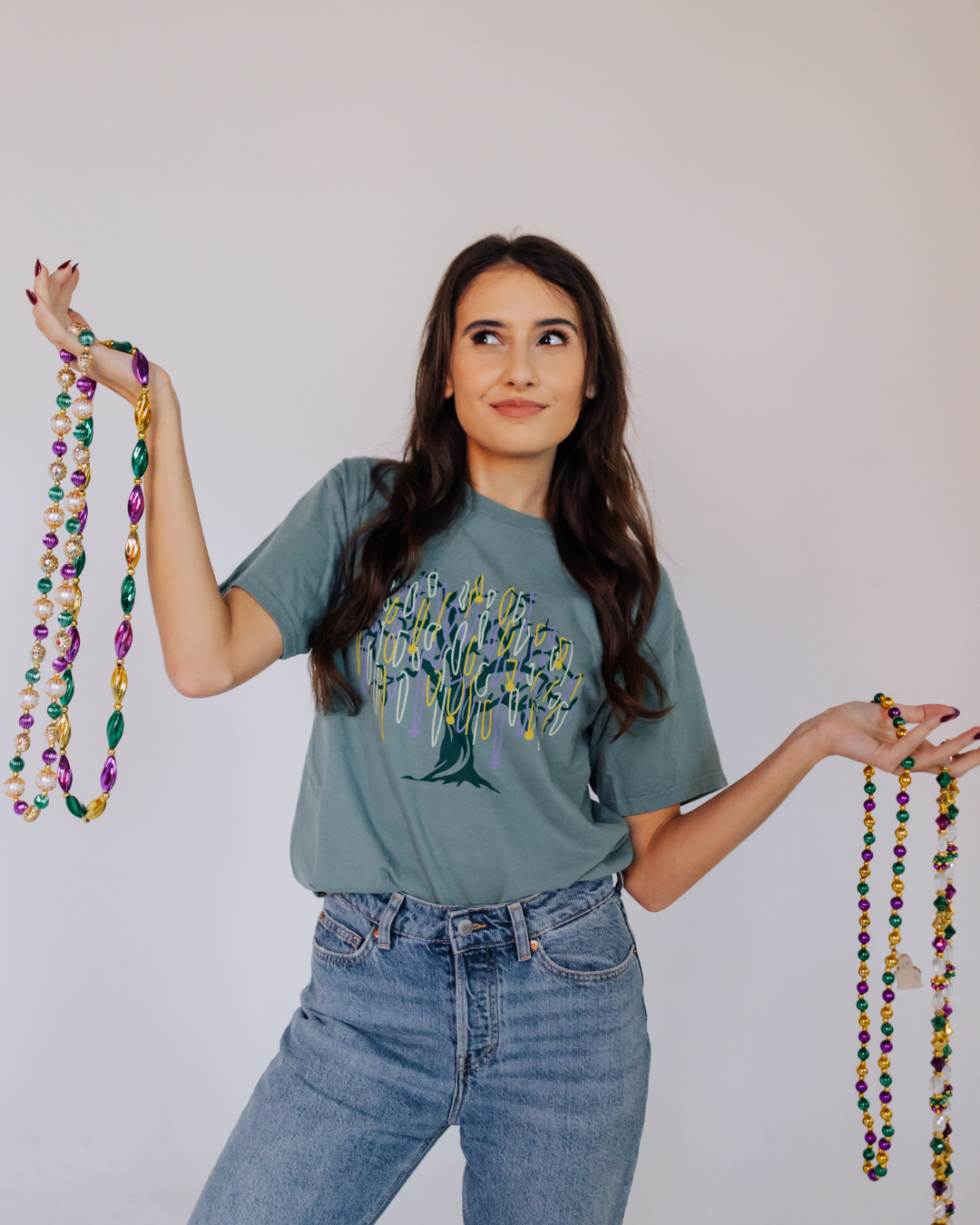 Mardi Gras Bead Tree | Mardi Gras Shirts – Sweet Baton Rouge
